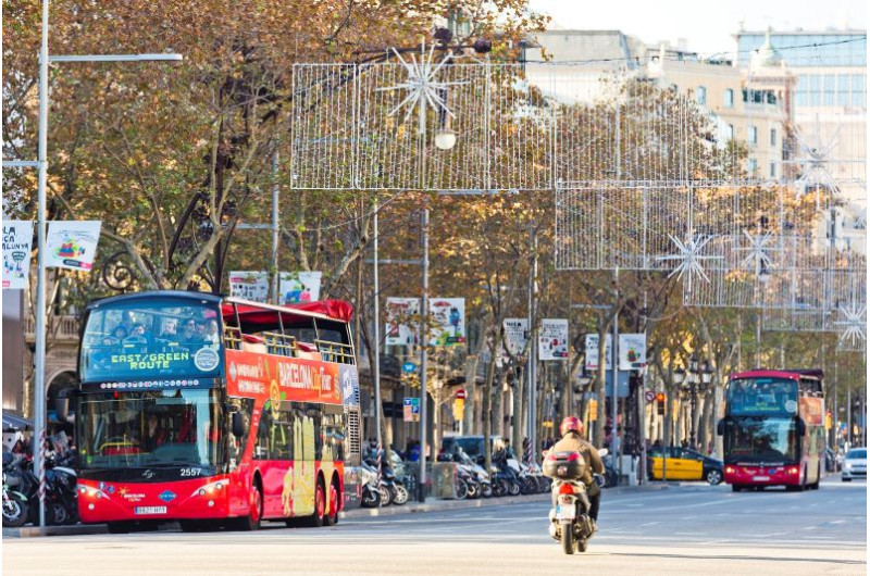 Tour en bus Hop-on-Hop-off Barcelone | Barcelone City Pass